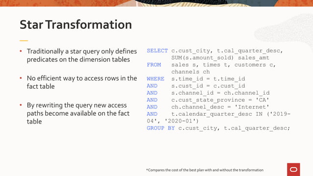 Part1 Of Sql Tuning Workshop Understanding The Optimizer Ppt