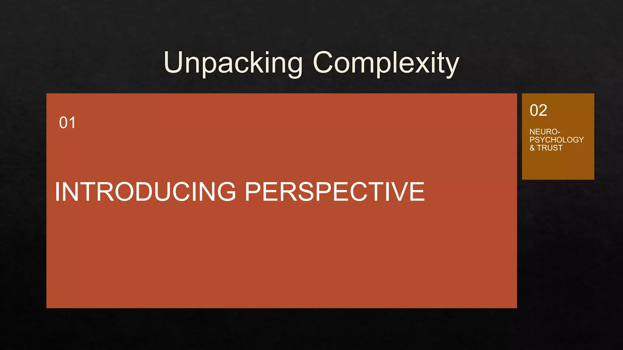 Part 1 unpacking complexity | PPT