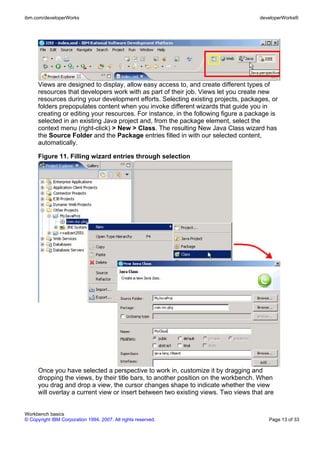 Part 1 workbench basics | PDF