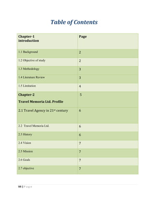 the role and importance of travel agency part 1. | PDF