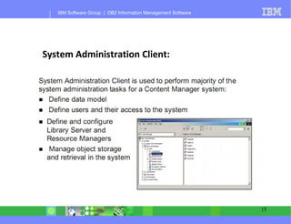 Part 2 IBM db2 content manager API training Slides | PPT