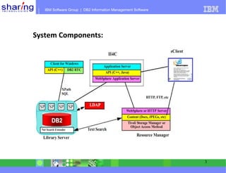 Part 2 IBM db2 content manager API training Slides | PPT