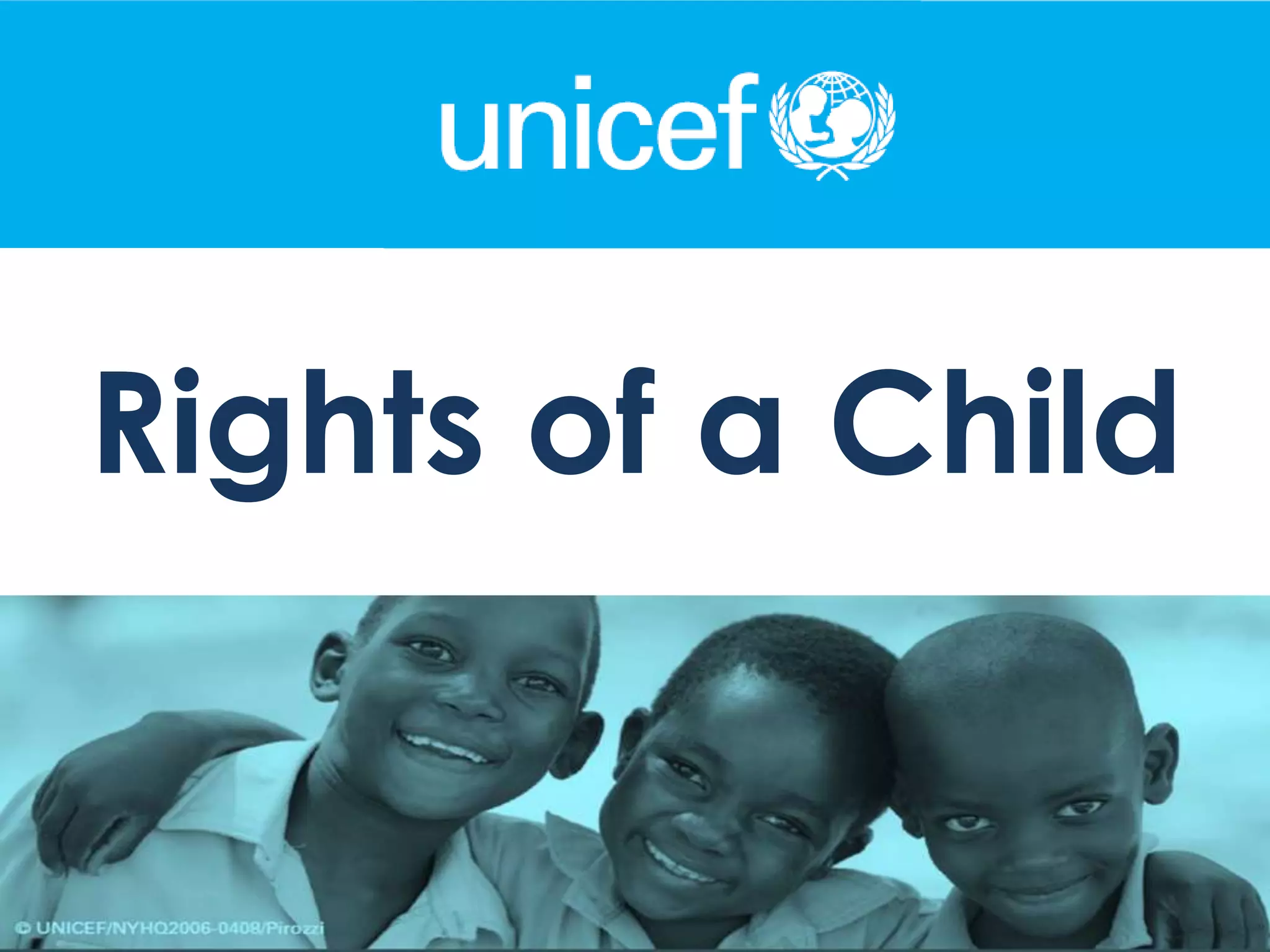 Rights of a Child | PPTX