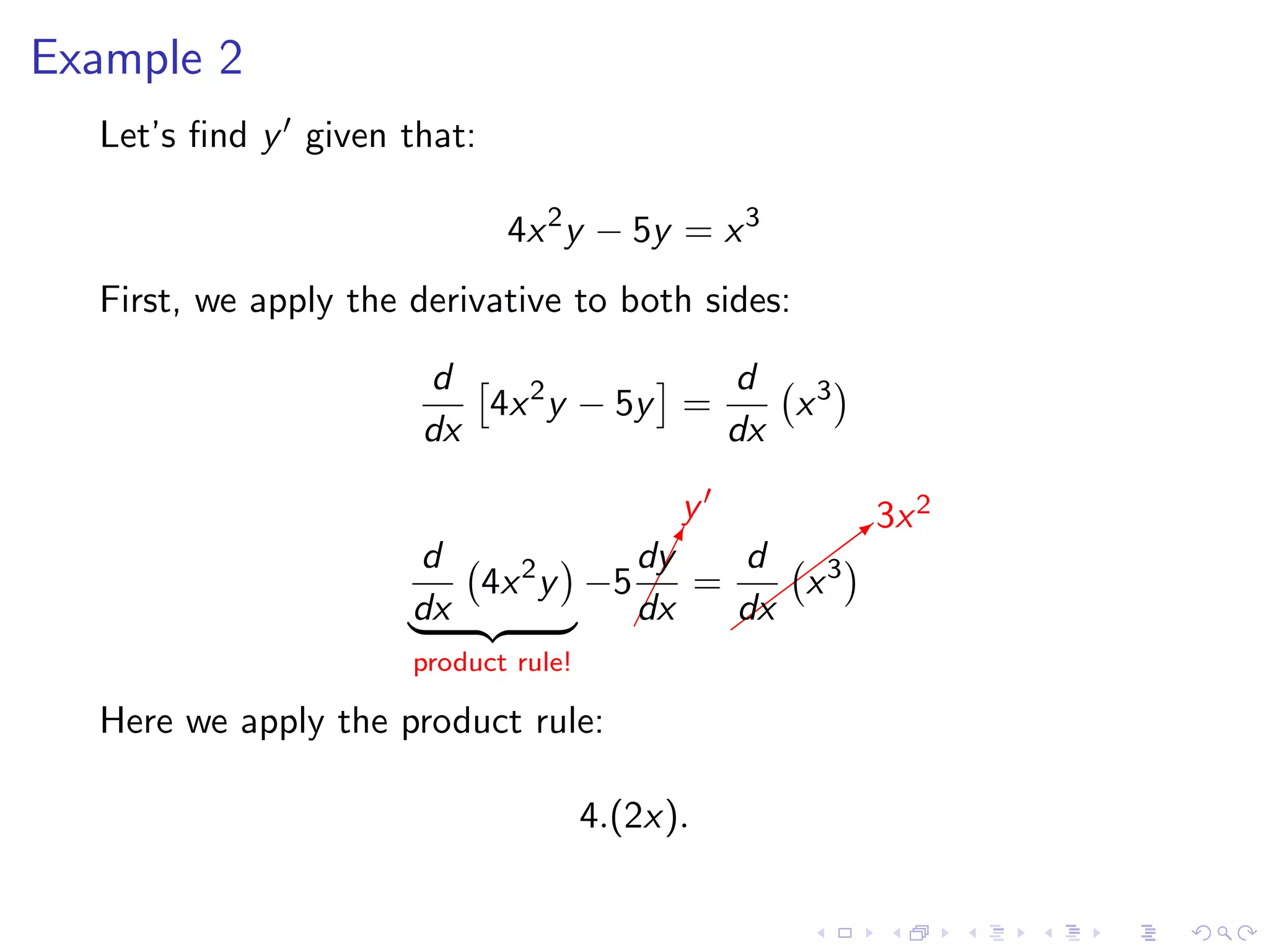 Implicit Differentiation, Part 2 | PDF