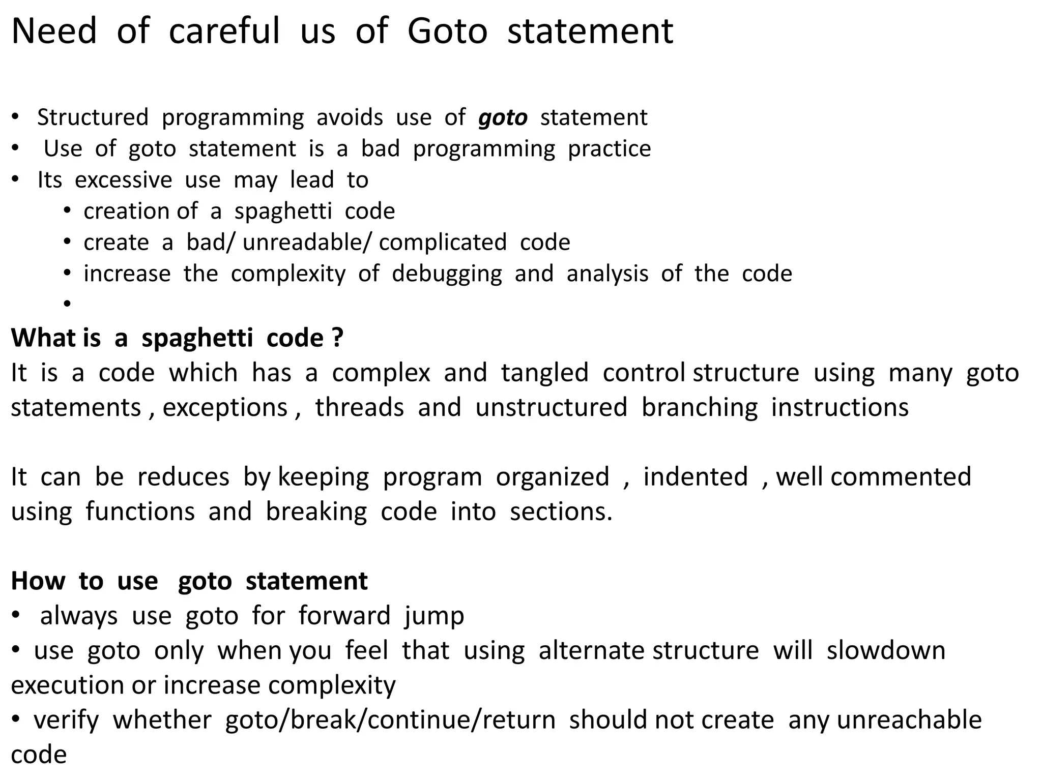 FPL -Part 2 ( Sem - I 2013) | PPTX