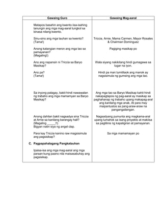 Lesson Plan in Filipino & Practice Teaching Portfolio | DOCX