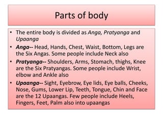 Basics of Bharat-natyam | PPTX