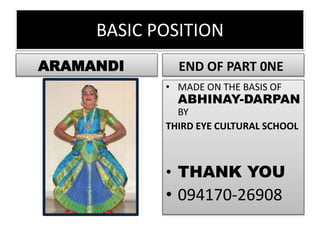 Basics of Bharat-natyam | PPTX