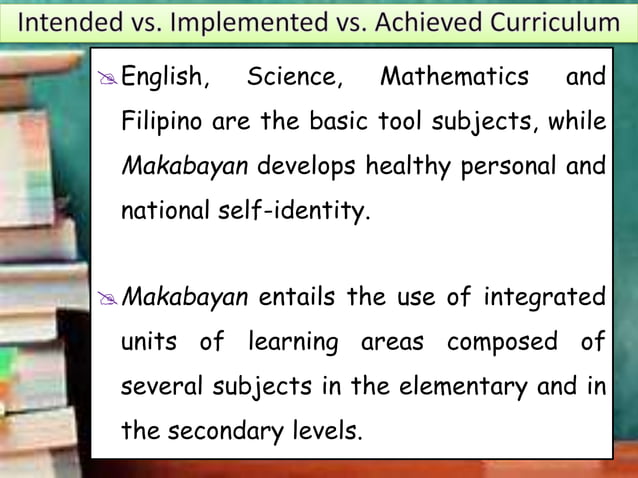 intended vs implemented vs achieved curriculum | PPTX | Educational ...