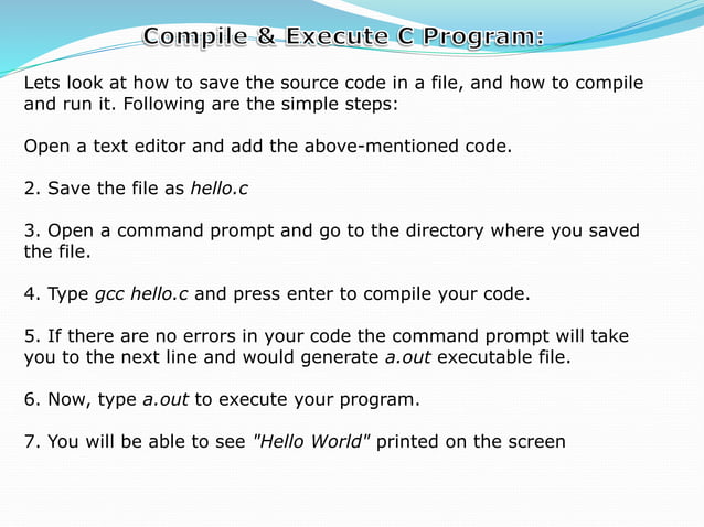 C Programming Language Step by Step Part 2 | PPT