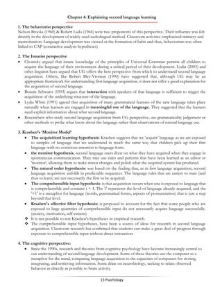 Psycholinguistics - Part 2 | PDF | Parenting Babies and Toddlers | Parenting