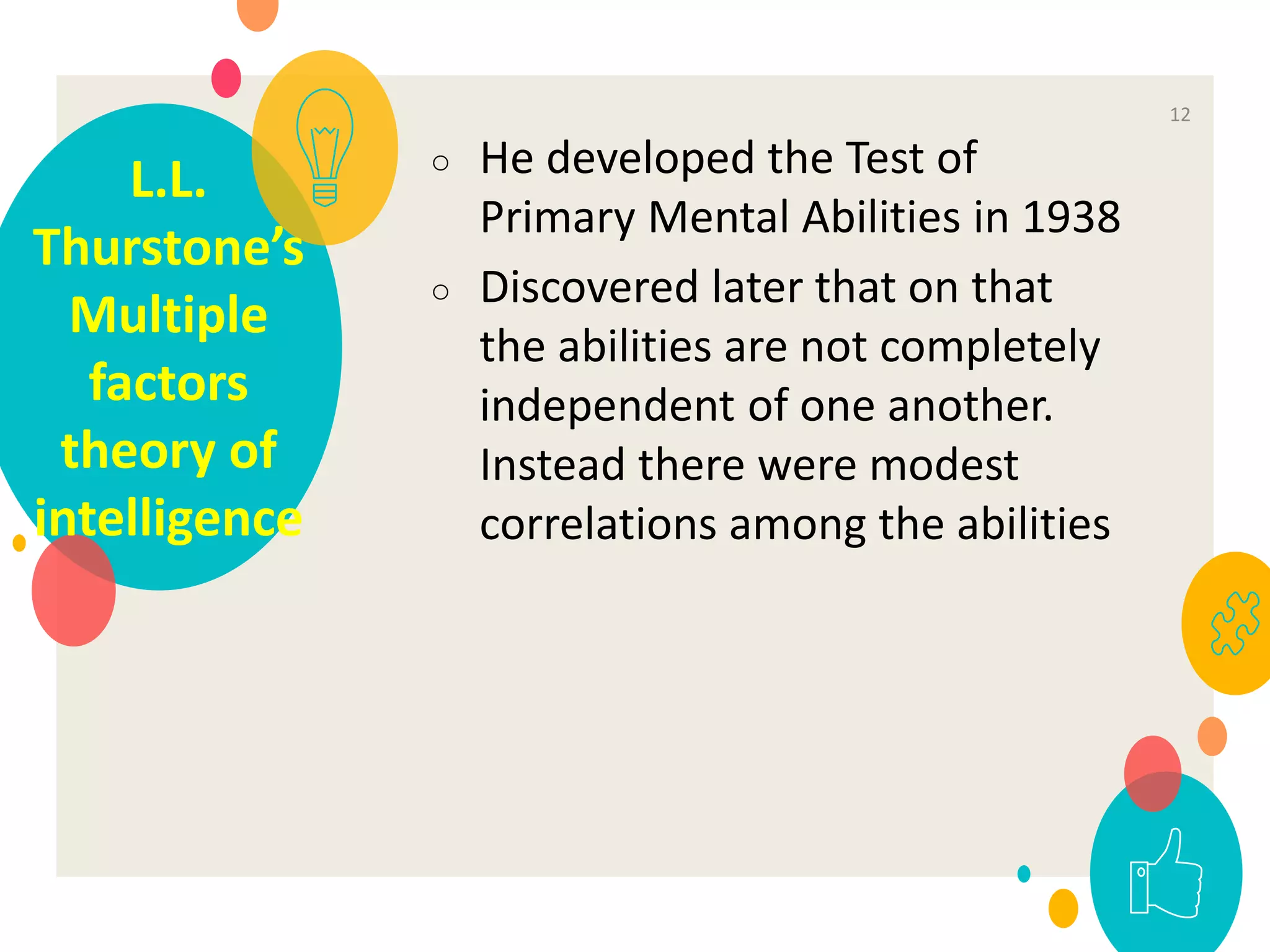 Theories and Definitions of Intelligence | PPTX