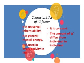 Theories and Definitions of Intelligence | PPTX