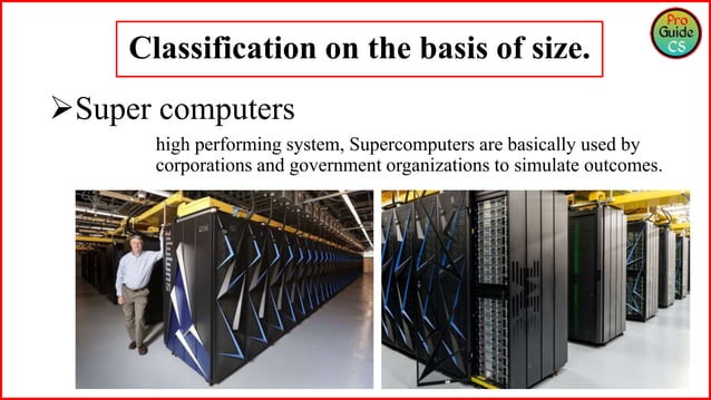 Part 2 Classification of Computers | PPT | Free Download