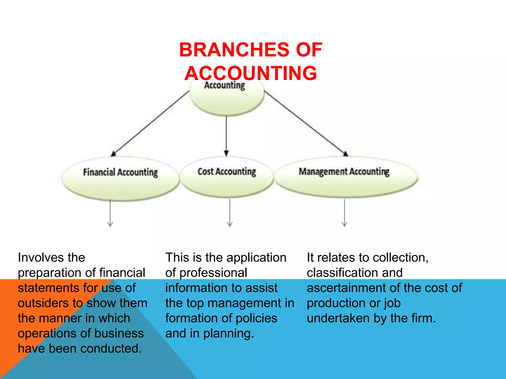 BRANCHES OF ACCOUNTING AND PROCESS OF ACCOUNTING | PPTX | Business ...