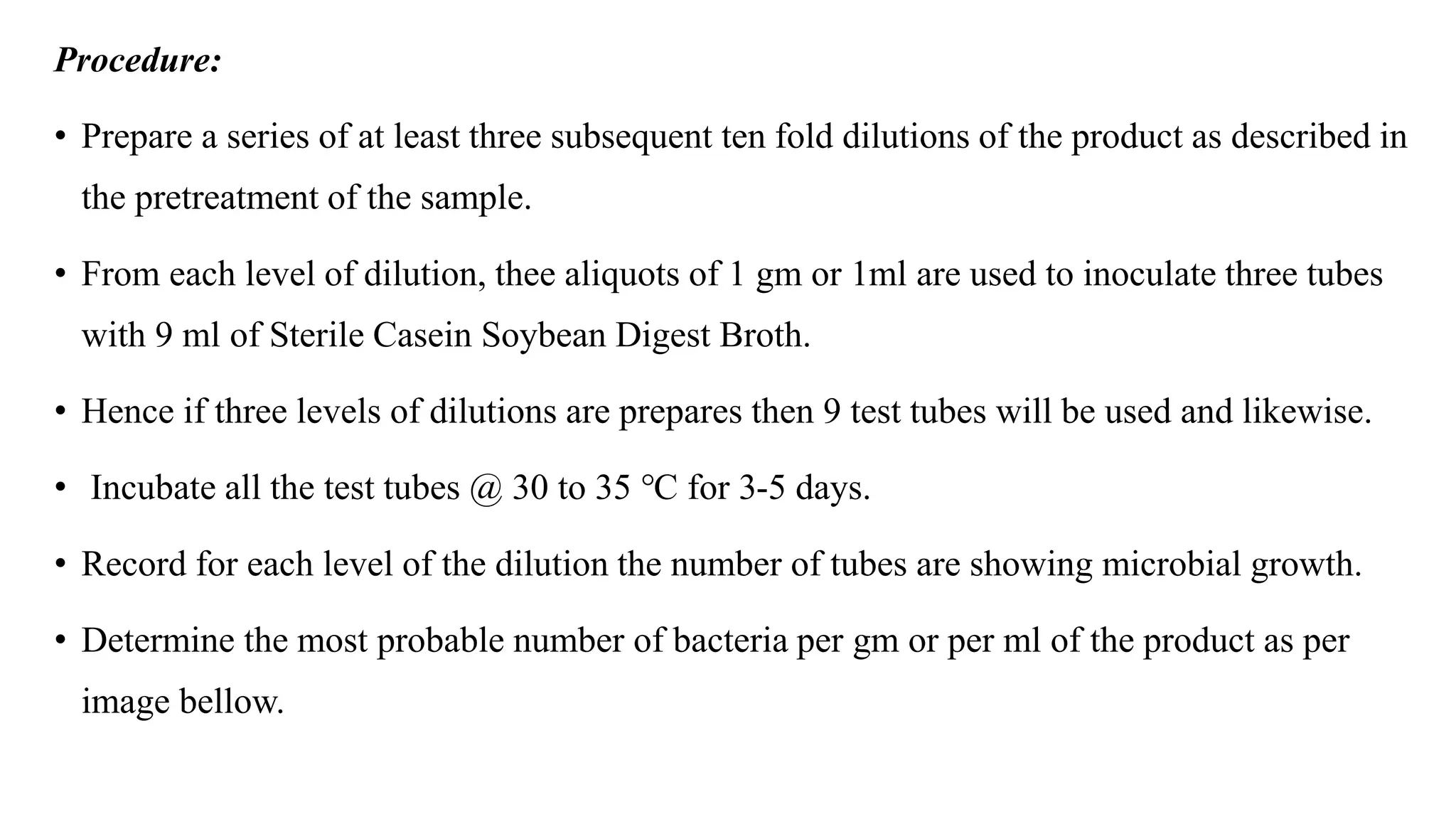 Assessment of microbial contamination and spoilage. PHARMACEUTICAL ...