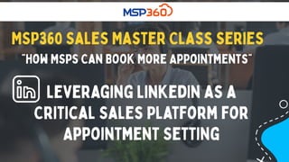 MSP360 Sales Master Class Series Part 1 | PPT
