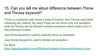 Automation testing real time interview questions part 2 | PPT