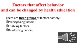 part 2. Health education and health promotion | PPTX | Parenting Babies ...