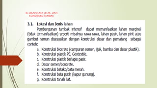 Part 2. Disain dan Tata Letak Tambak.pptx