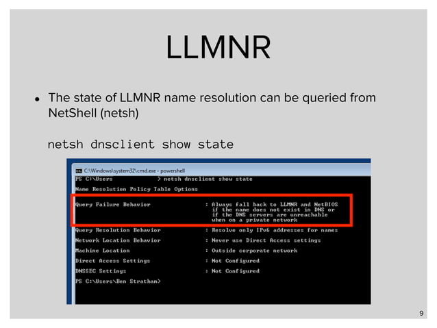 Part 2 - Local Name Resolution in Windows Networks | PDF