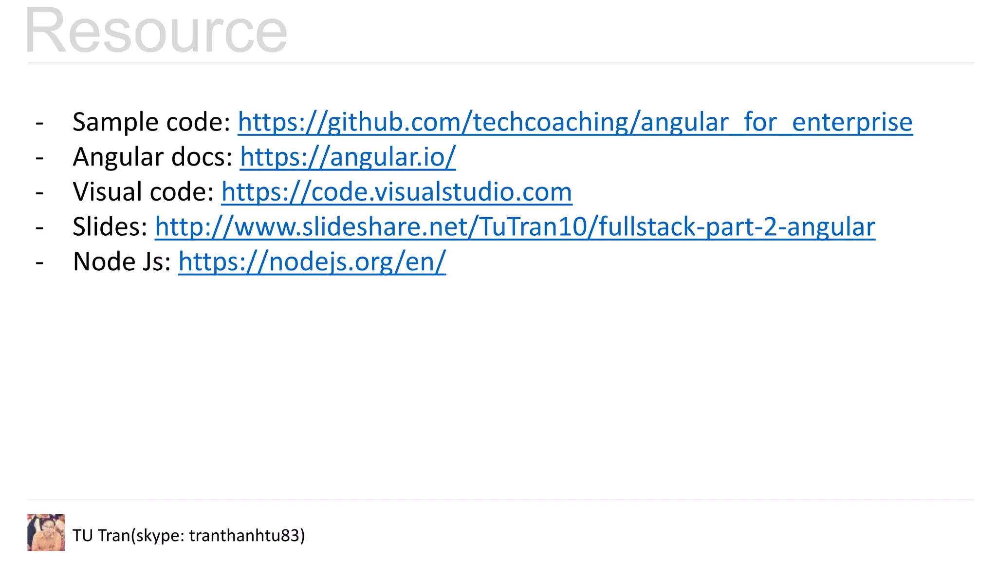 Fullstack Part 2 - Angular | PPT