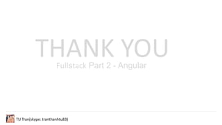 Fullstack Part 2 - Angular | PPT