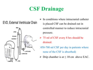 MANAGEMENT OF RAISED INTRACRANIAL PRESSURES | PPT