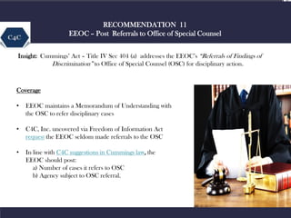 Part 2 - C4C Submission to GAO Key Challenges in the EEO Process.pdf ...