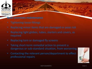 Part 2 clean and maintain kitchen equipment and utensils | PPTX