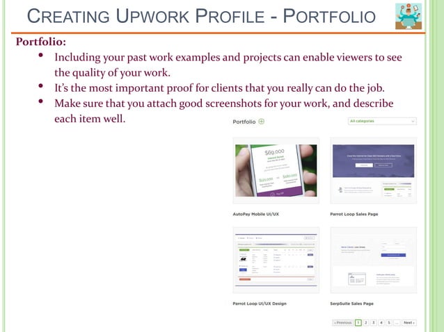 Creating a successful Upwork profile. | PDF | Social Networking | Internet