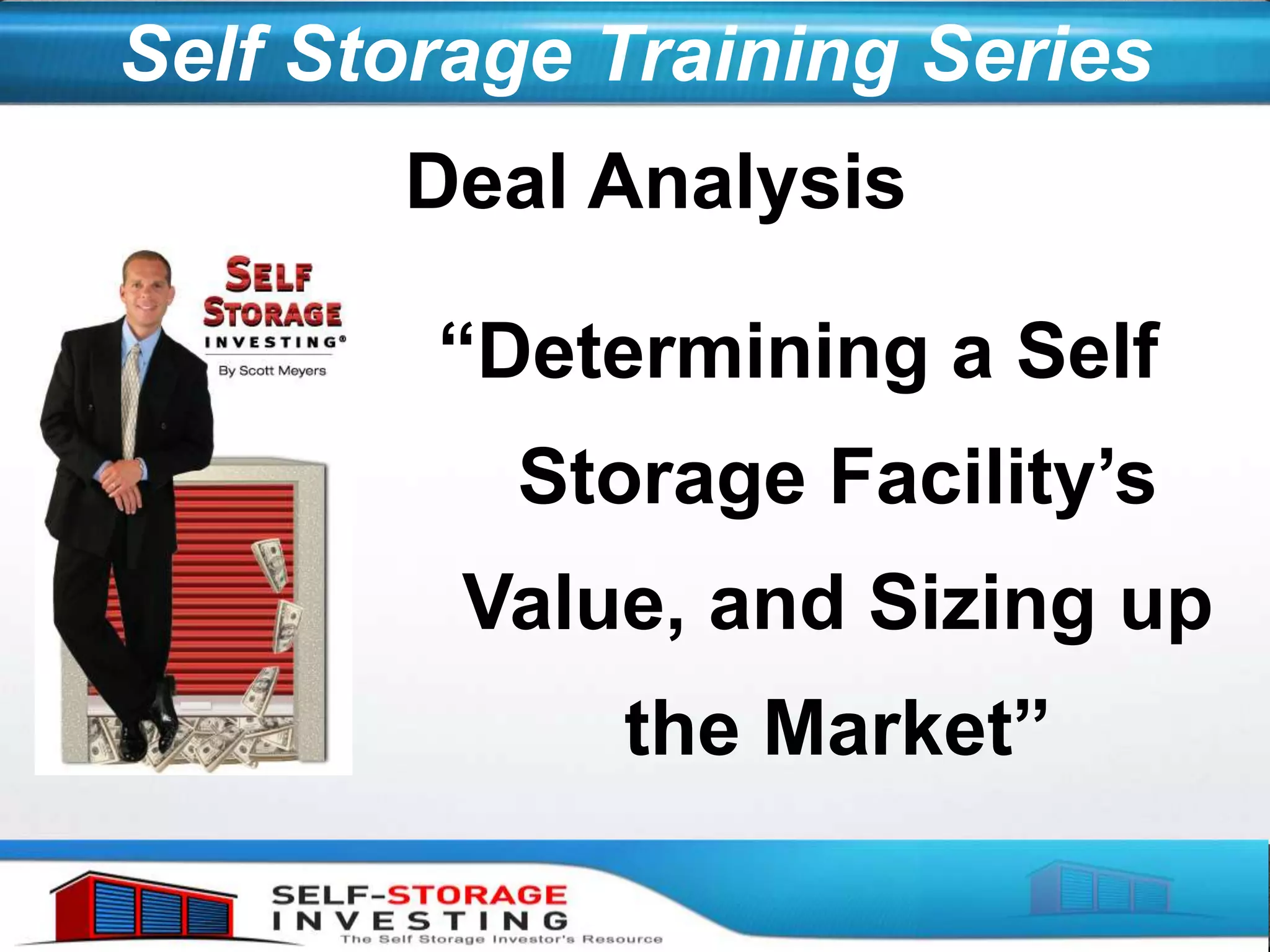 Self Storage Training Series Part 2 | PPTX
