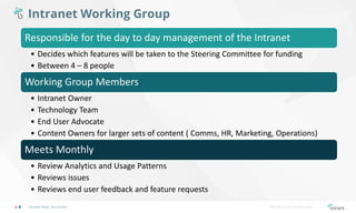 Intranet Success Part 2: Defining your ideal intranet project team | PPT