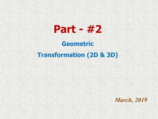 Part 2- Geometric Transformation.pptx