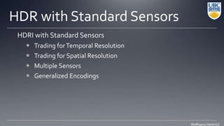 SIGGRAPH 2012 Computational Plenoptic Imaging Course - 2 High Dynamic Range Imaging | PPTX ...