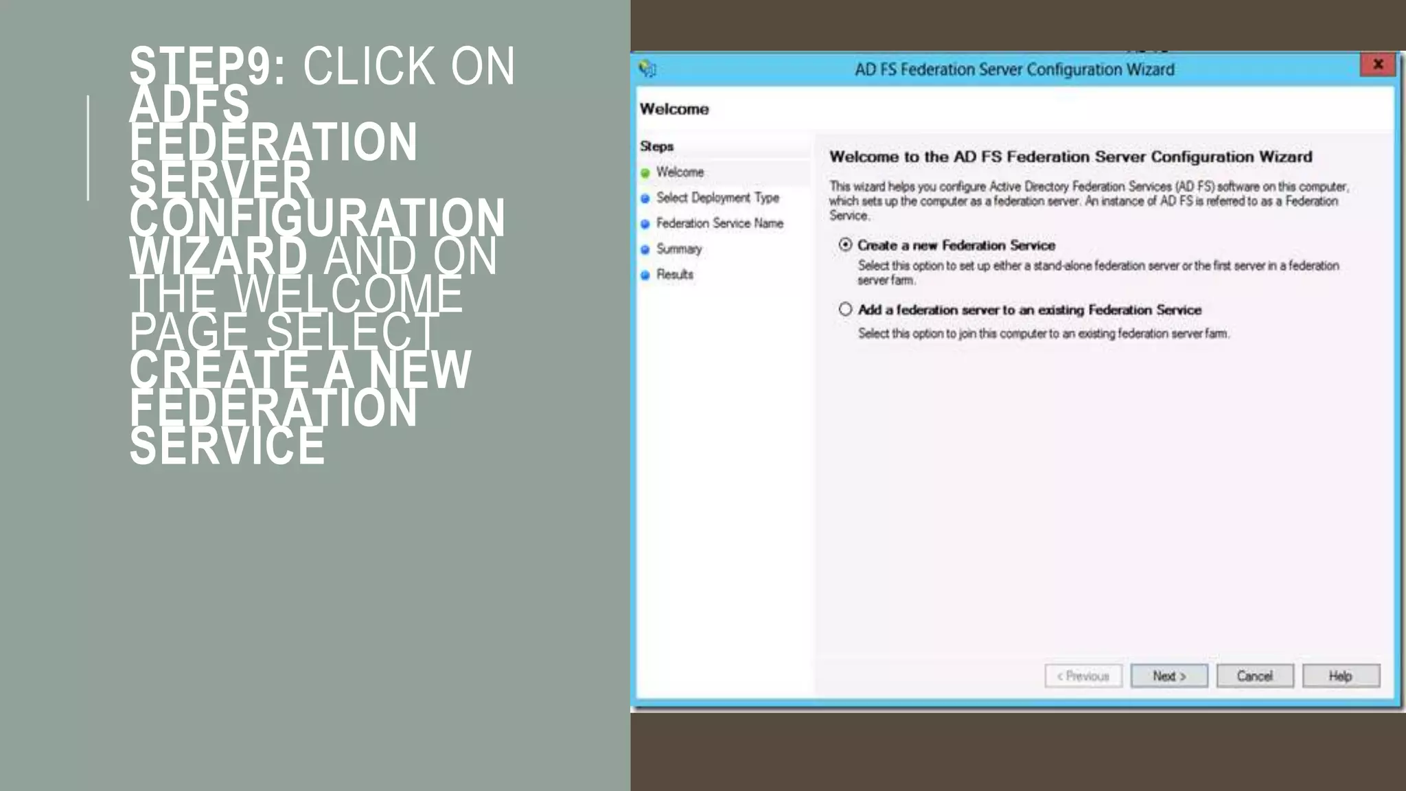 Part 2 - Setup ADFS (Active Directory Federation Service) | PPTX | Computing | Technology ...