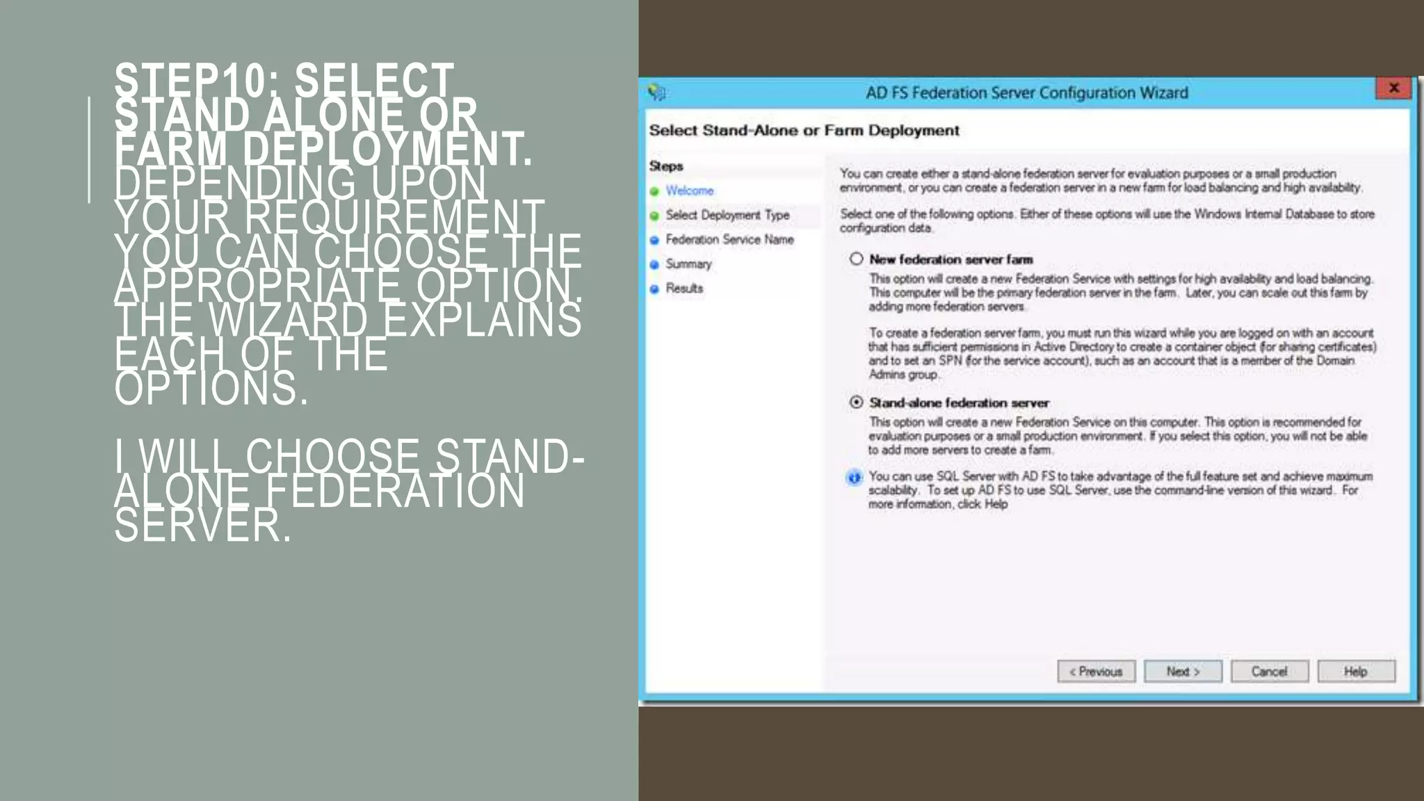 Part 2 - Setup ADFS (Active Directory Federation Service) | PPTX | Computing | Technology ...