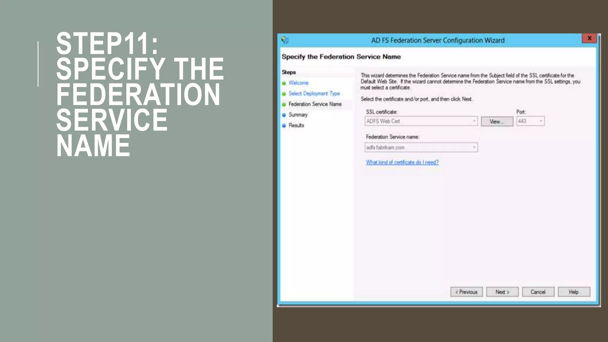 Part 2 - Setup ADFS (Active Directory Federation Service) | PPTX | Computing | Technology ...