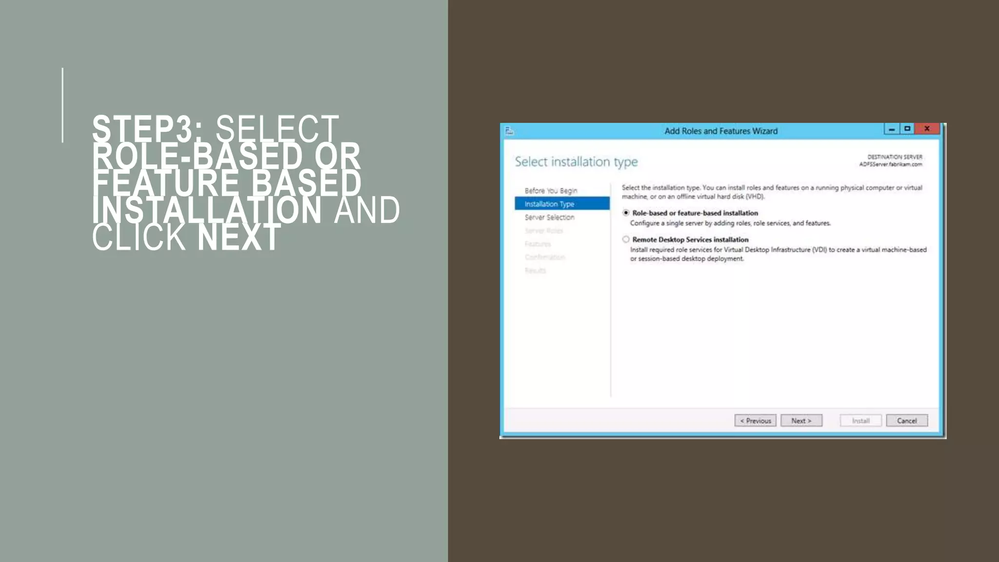 Part 2 - Setup ADFS (Active Directory Federation Service) | PPTX | Computing | Technology ...