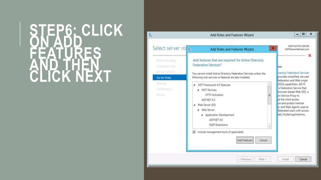 Part 2 - Setup ADFS (Active Directory Federation Service) | PPTX | Computing | Technology ...