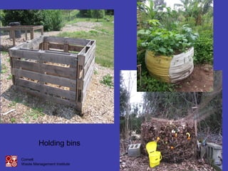 CCC Workshop - Part 2: Small-Scale Composting Systems/Processing BMPs [Jean Bonhotal, Cornell ...