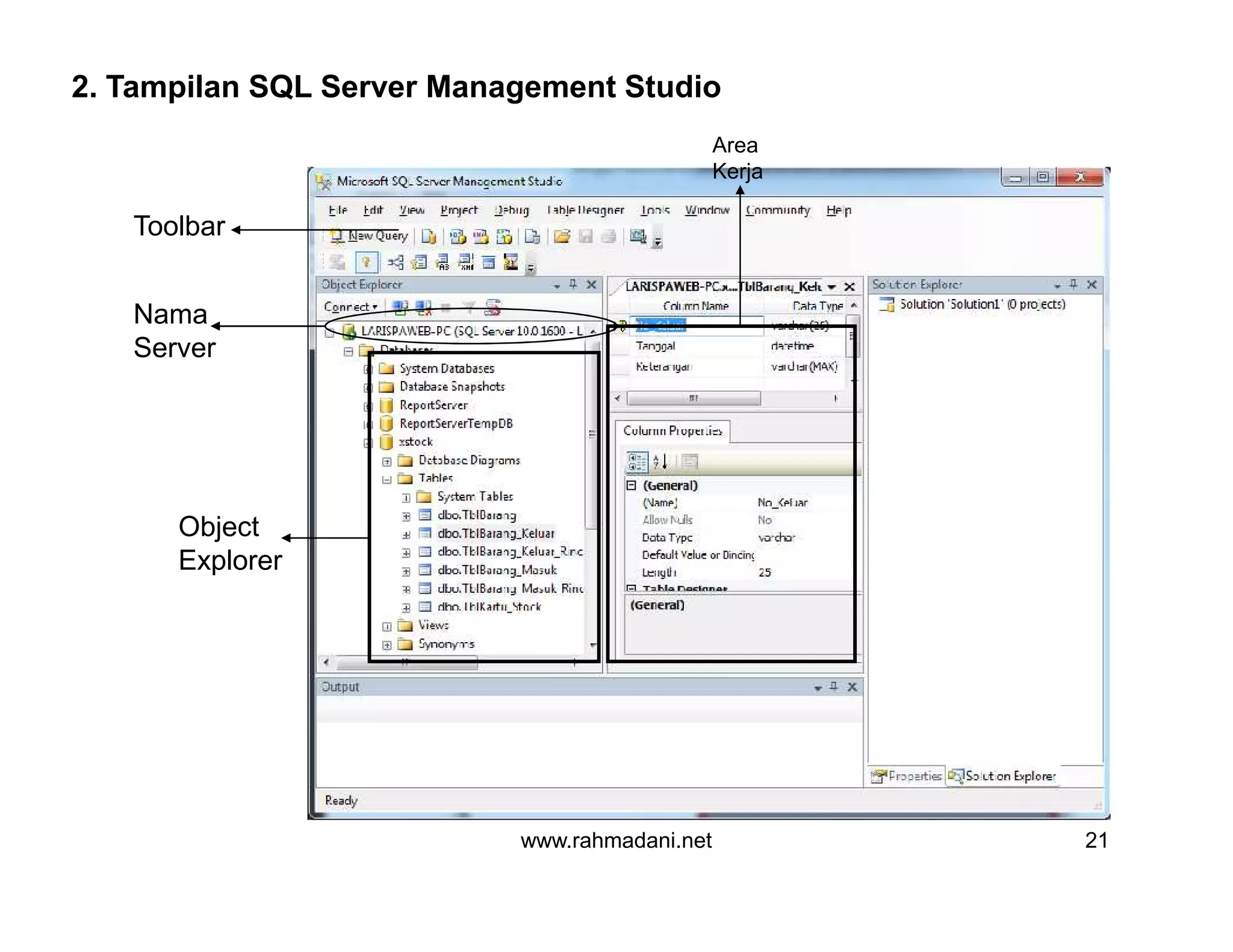 Part 2 kenalan & instalasi sql server 2005 express | PPT