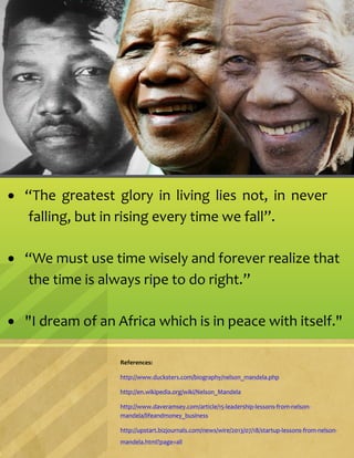 Nelson #Mandela Inspiration | PDF | Cricket | Sports