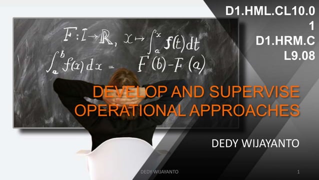 Part 2 operational approaches | PPT