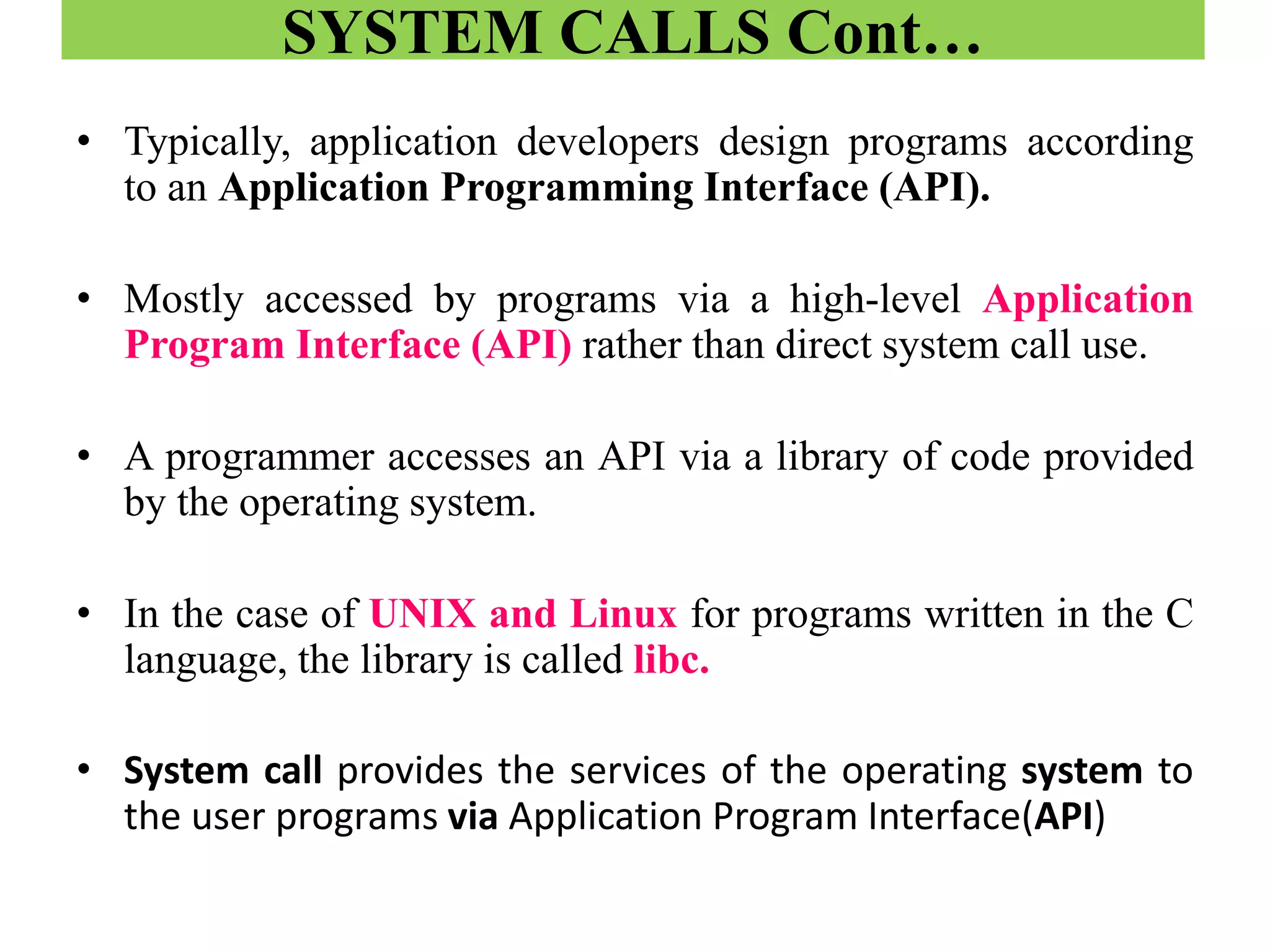 Operating System Services Operating System Structures Ppt Operating Systems Computer