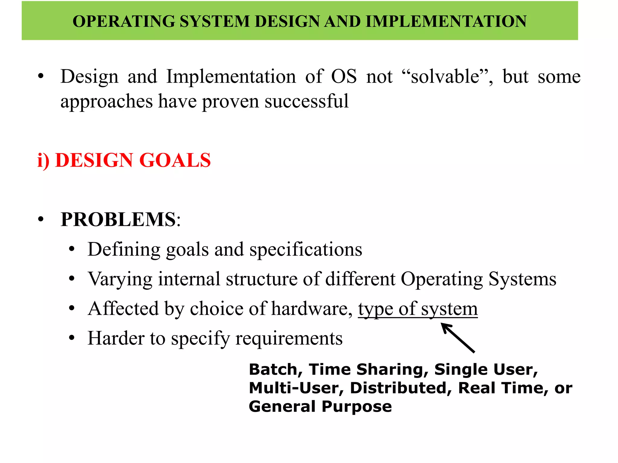 OPERATING SYSTEM SERVICES, OPERATING SYSTEM STRUCTURES | PPT | Operating Systems | Computer ...