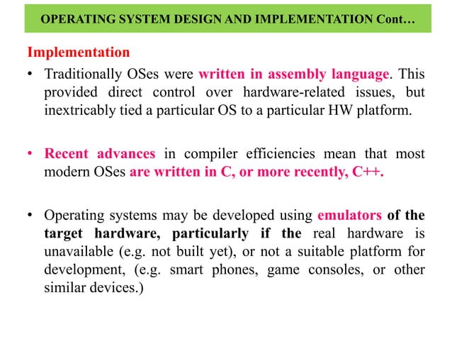 OPERATING SYSTEM SERVICES, OPERATING SYSTEM STRUCTURES | PPT OPERATING SYSTEM SERVICES, OPERATING SYSTEM STRUCTURES | PPT