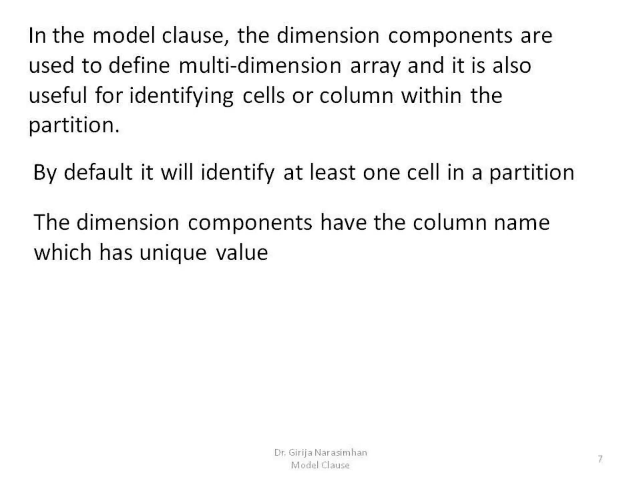 Part2 sql model-dimension by | PPT