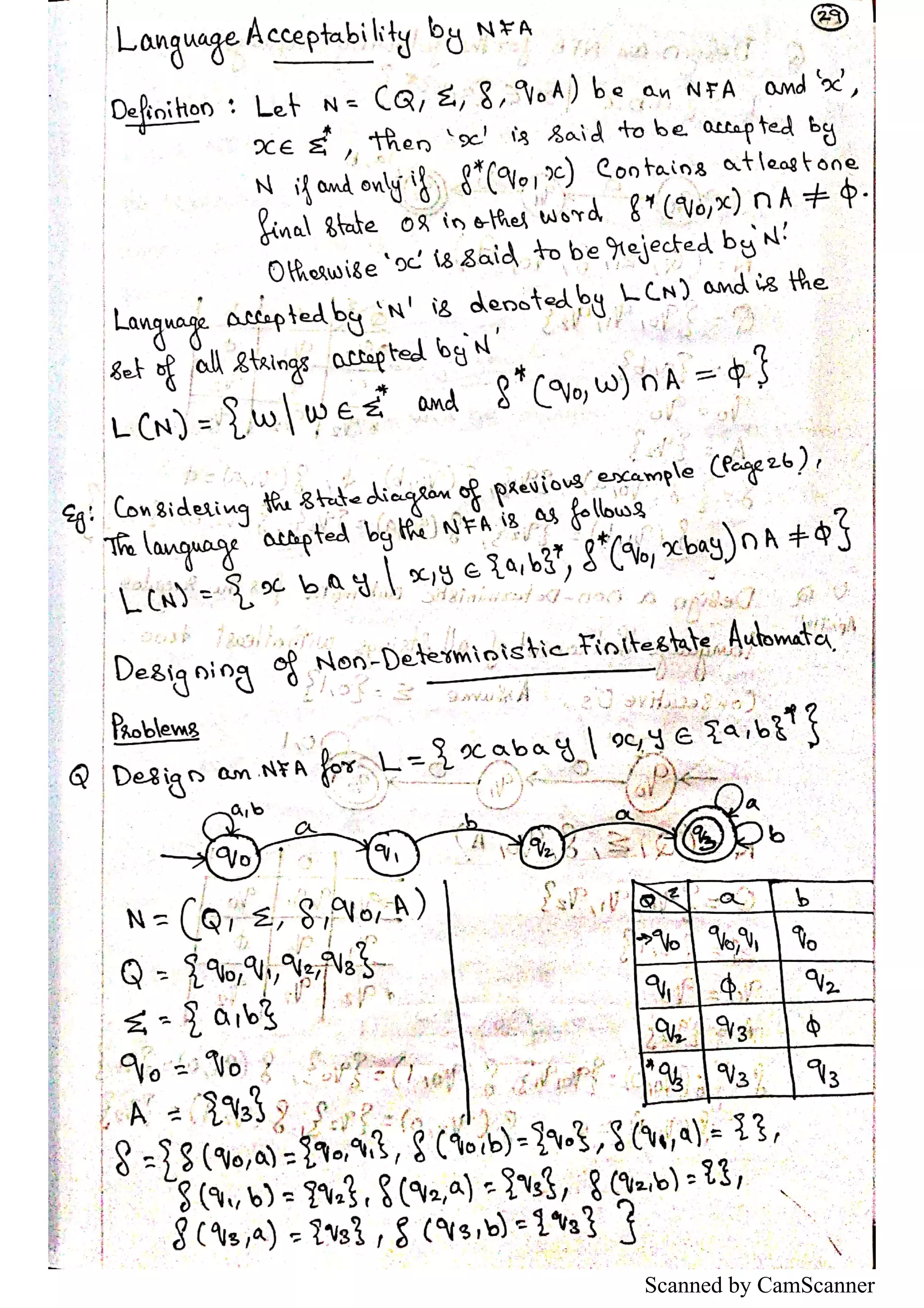 Ktu Theory Of Computation Lecture Notes Part 2 Pdf