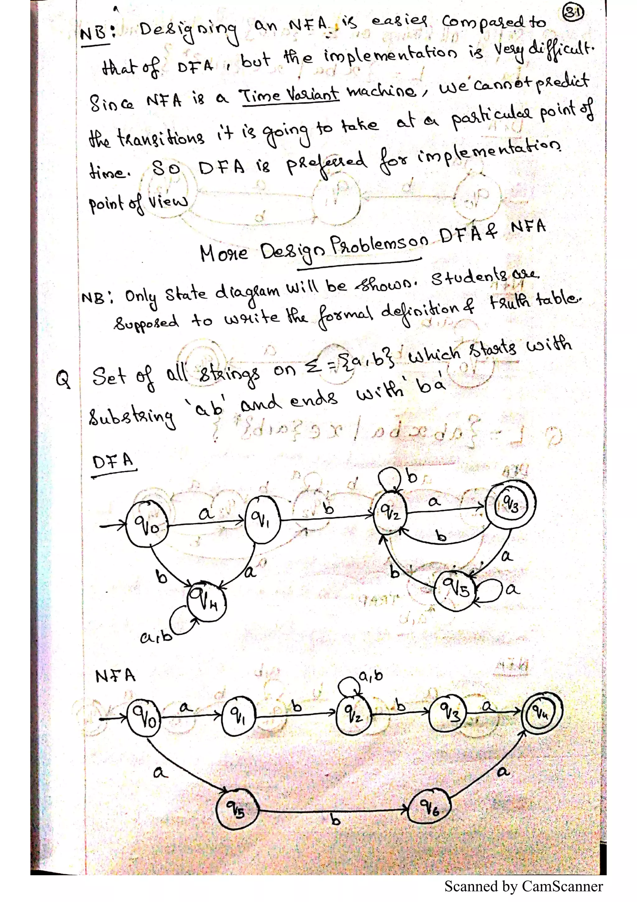 Ktu Theory Of Computation Lecture Notes Part 2 Pdf